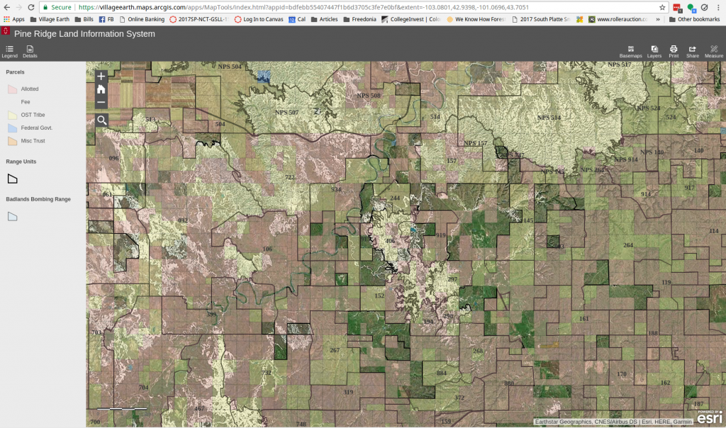 Pine Ridge Land Information System (PRLIS) - Native Land Information System