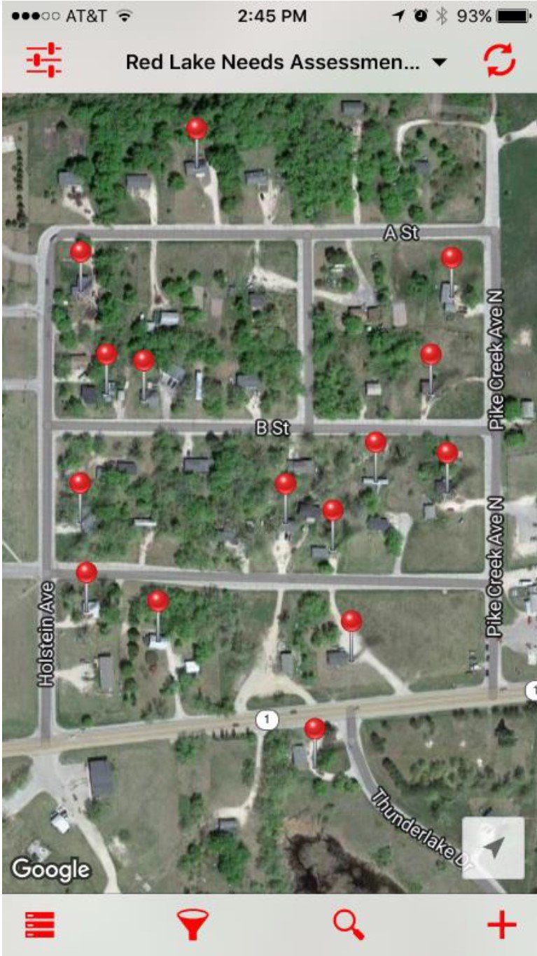 Red Lake Reservation Census Challenge - Native Land Information System