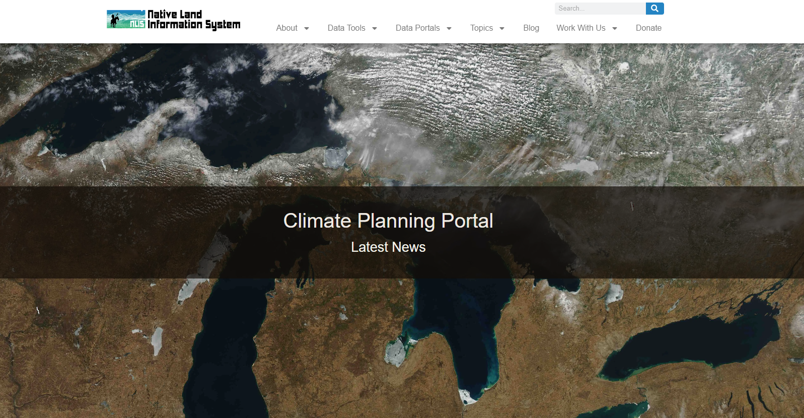 Climate Portal - Blog - Native Land Information System