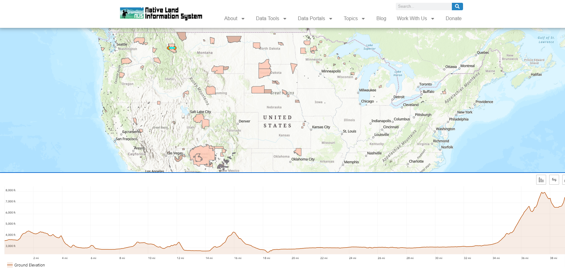 Maps - Native Land Information System